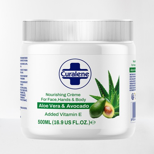 Buy Curalene Aloe Vera & Avocado Body Crème | Natural Skin Replenisher